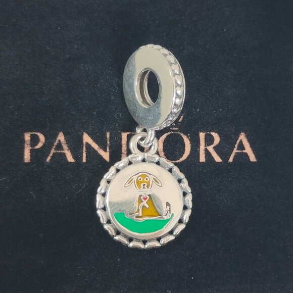 Pandora | Jewelry | Pandora Dog Stick Figure Dangle Charm Animals Pets ...